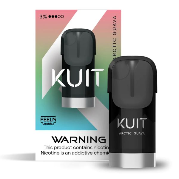 KUIT POD ARCTIC GUAVA DISPOSABLE 3% – VAPEGURUPK
