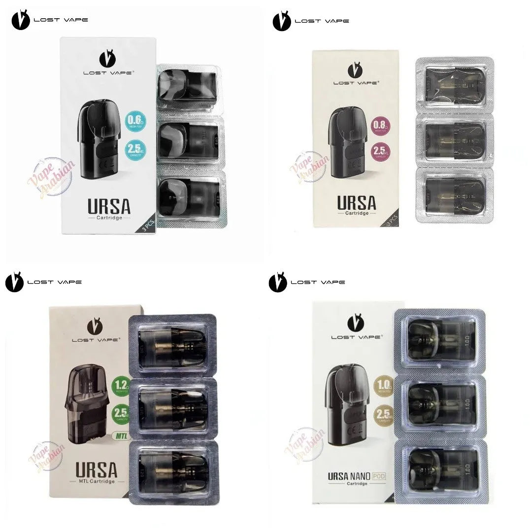 LOST VAPE URSA CARTRIDGE 1.2 OHM MESH POD – VAPEGURUPK